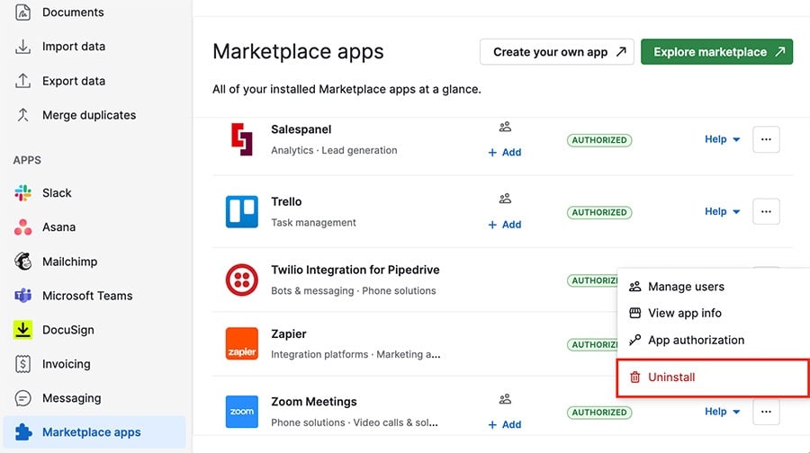 Pipedrive integration: Zoom meetings - Knowledge Base | Pipedrive